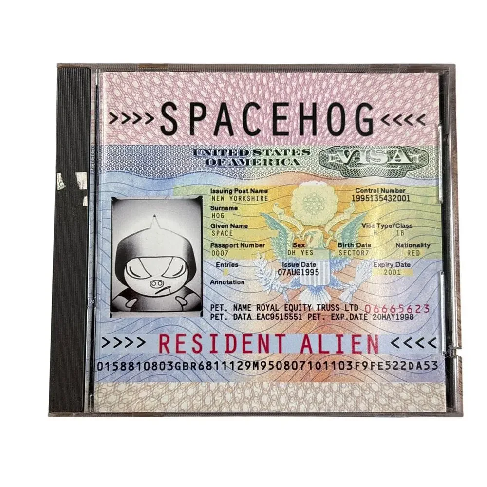 Sire | Media | Resident Alien By Spacehog Cd 995 Sire Record Album ...